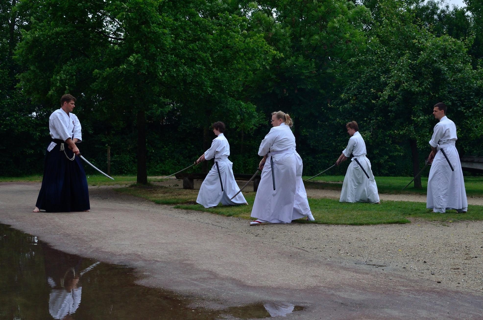 Demonstraties en Workshops in Archeon - Takeda-Ryu